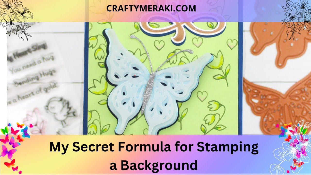 My Secret Formula for Stamping a Background | Stamping Tips For ...