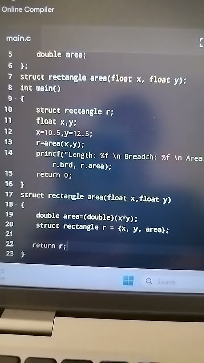 How To Return Struct From A Function In C Coding Coder Cprogramming Programming Python 4536