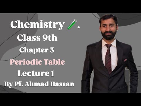 class 9 Chapter no 3 periodic table part 1 - YouTube
