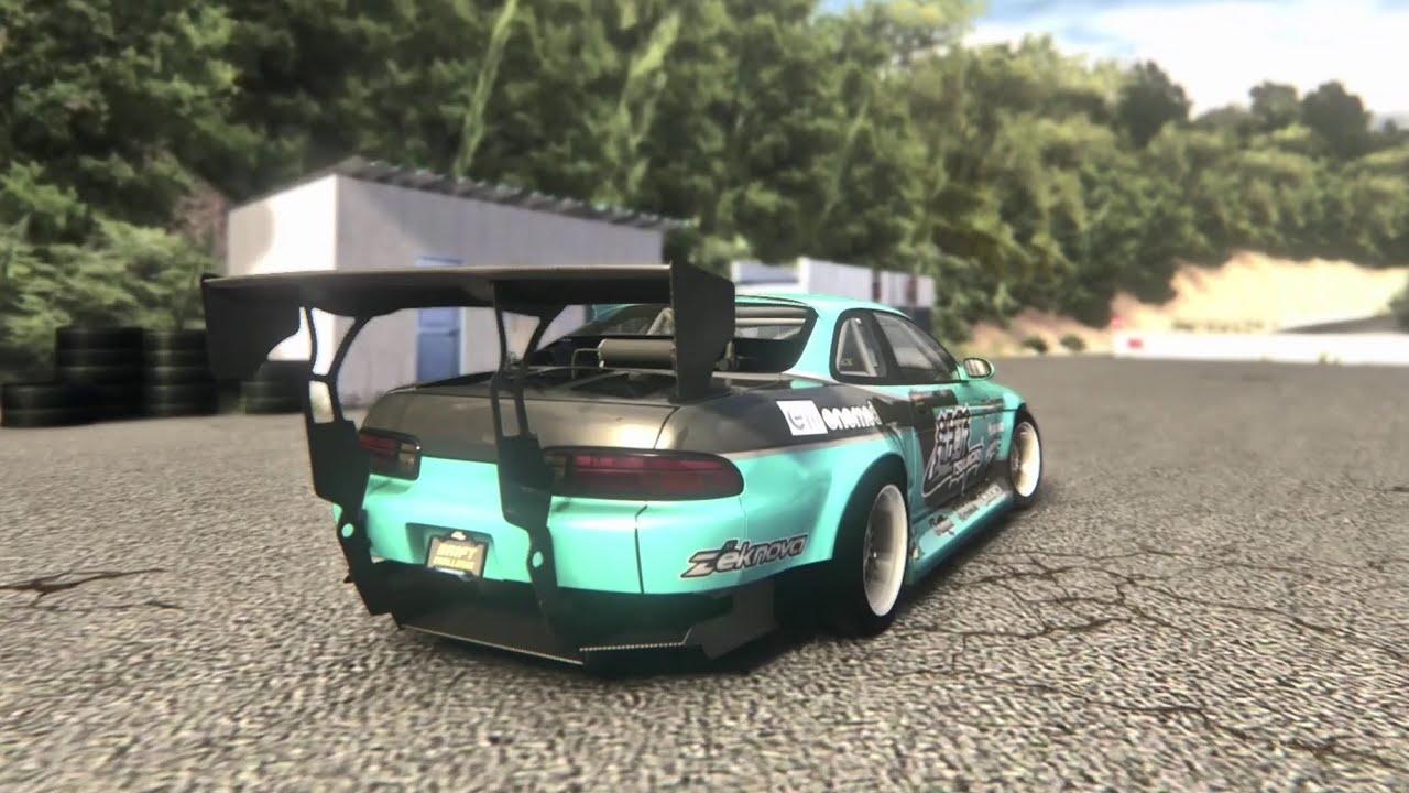 Assetto Corsa - Drifting Lexus SC300 on Ebisu Touge Course - YouTube