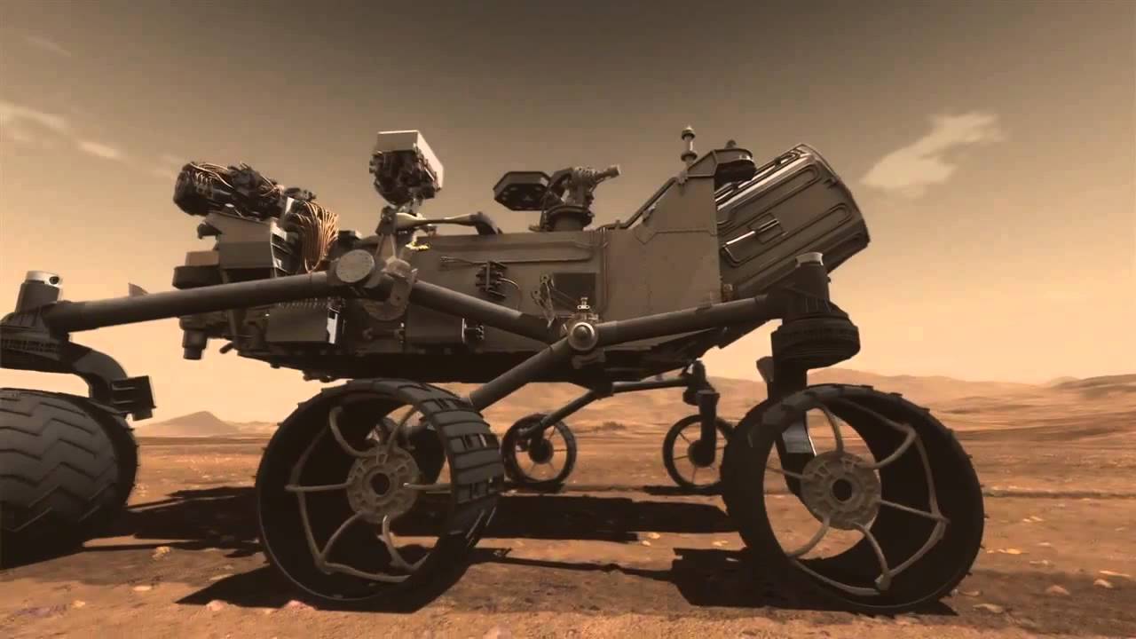 Mars Science Laboratory Curiosity Rover Animation - YouTube