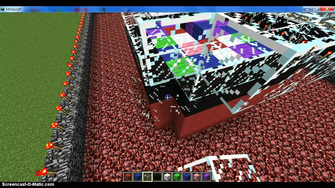 minecraft quick build: gumball machine: part 2 - YouTube