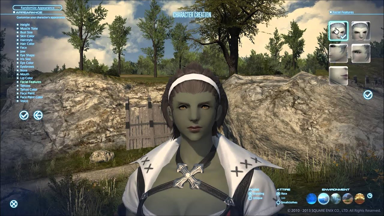 FFXIV Roegadyn Female Sea Wolves Character Creation E19 - YouTube