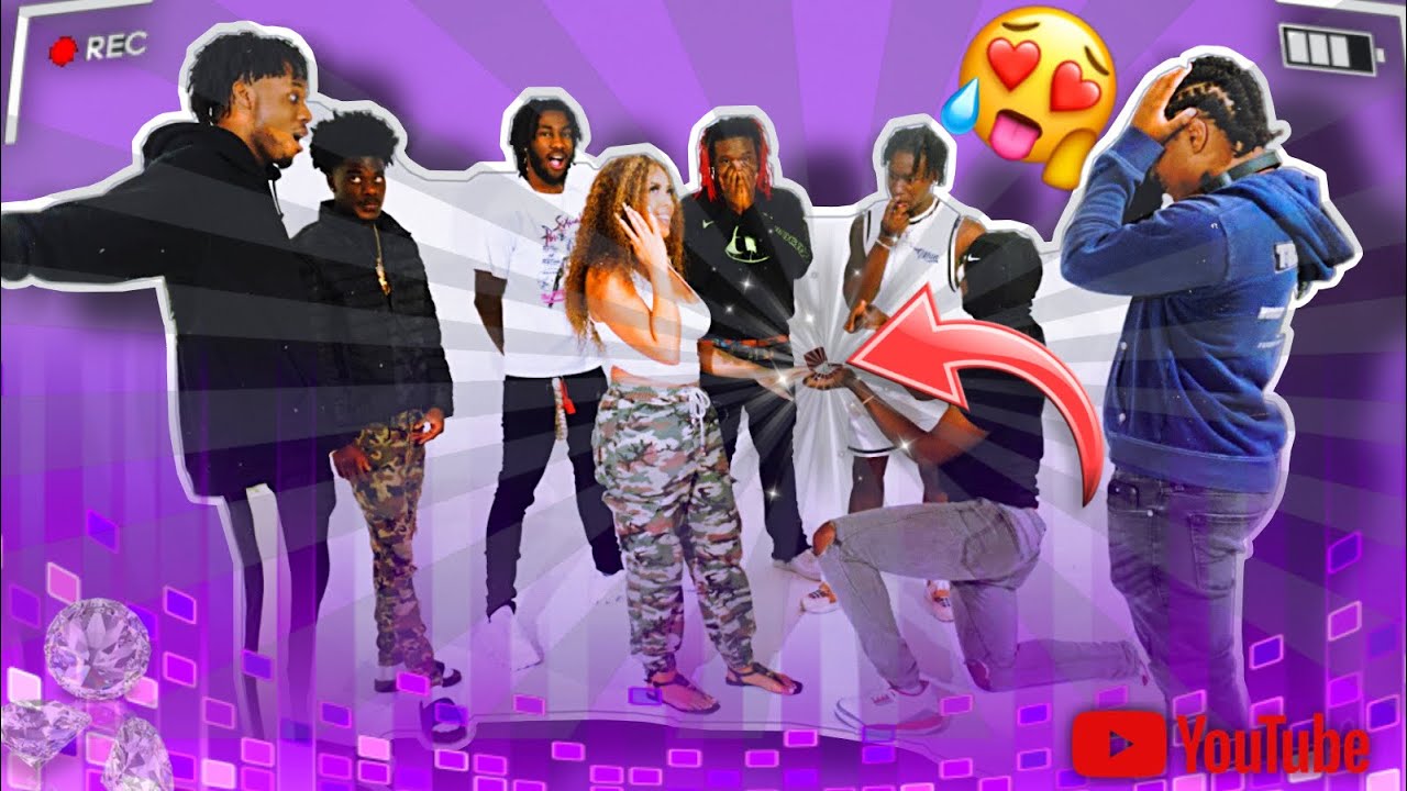 HE PROPOSED TO HER |SPEED DATE| FACE 2 FACE - YouTube