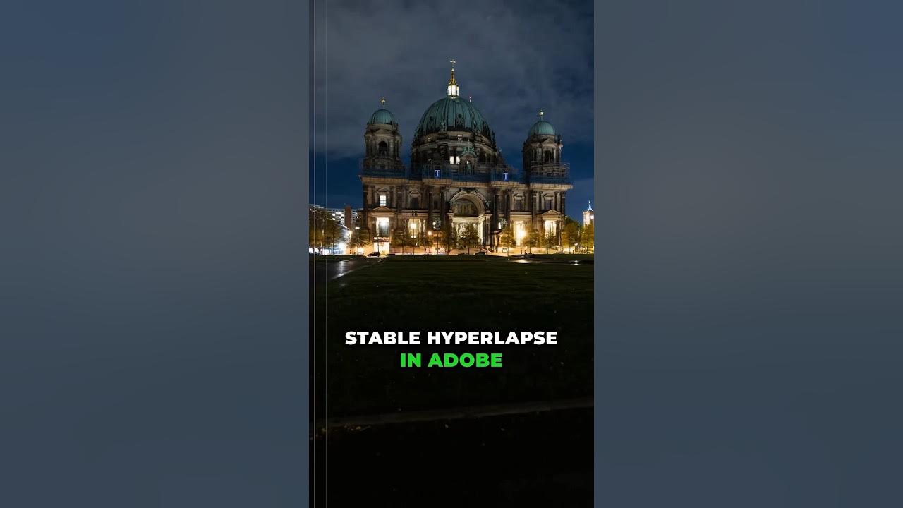 Easy Hyperlapse in Adobe After Effects Tutorial #hyperlapse #shortsmitmarietta - YouTube