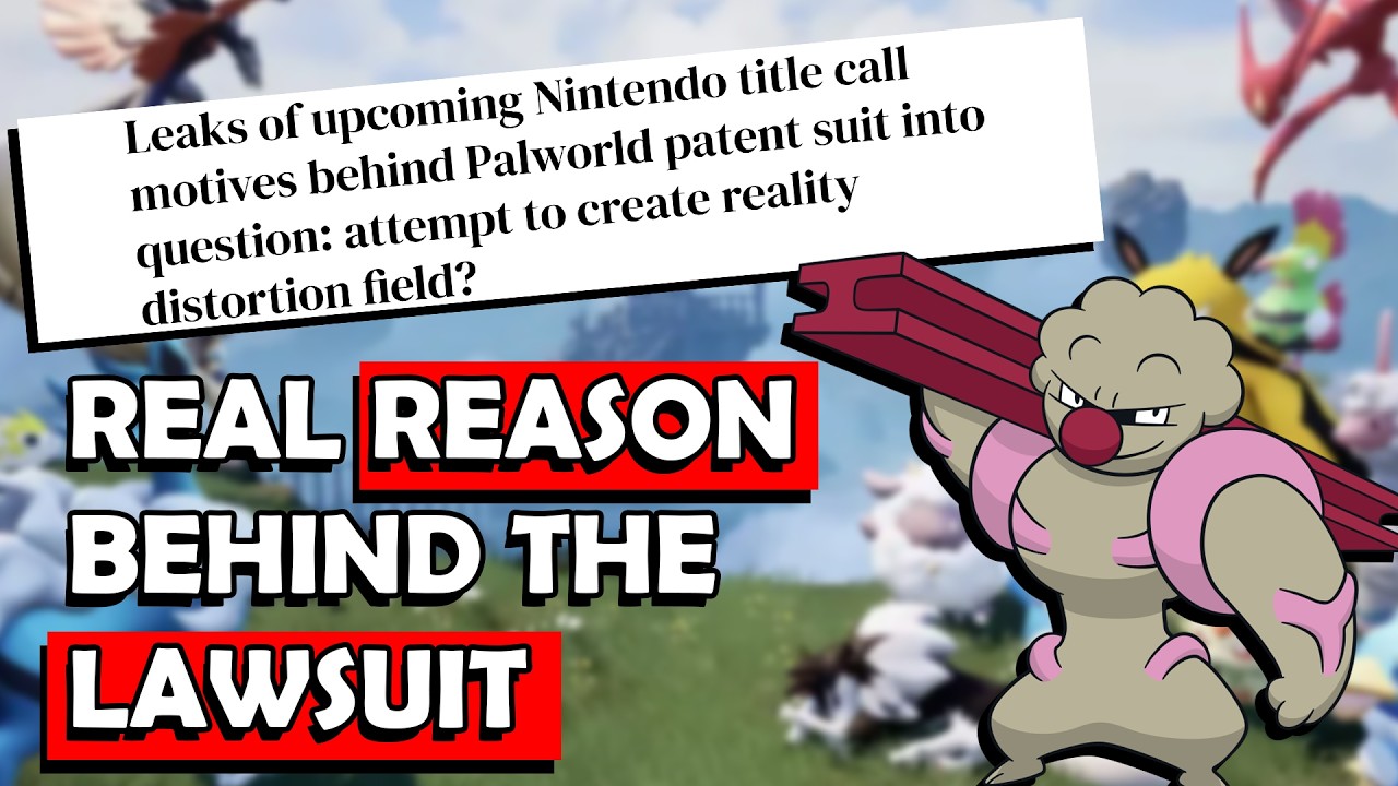 Leaks show the REAL REASON behind the Palworld vs Nintendo Lawsuit ...