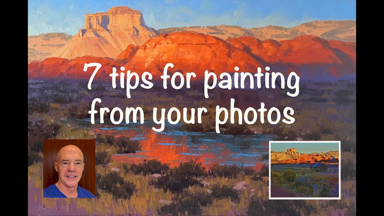 7 tips for painting from photos - YouTube