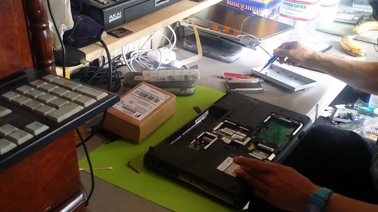 HP G61 processor upgrade - YouTube