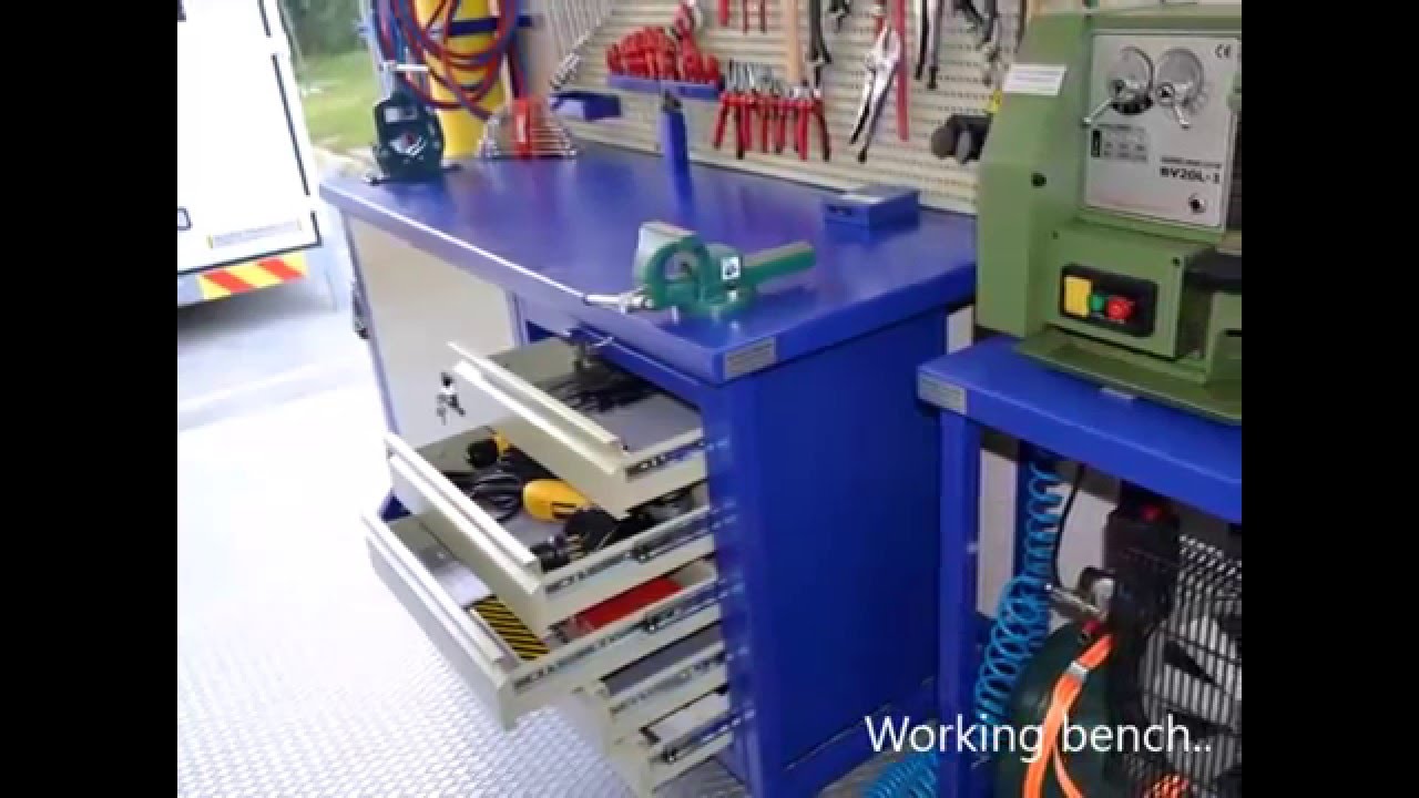 Mobile Workshop Trucks by Alura Trailer - YouTube