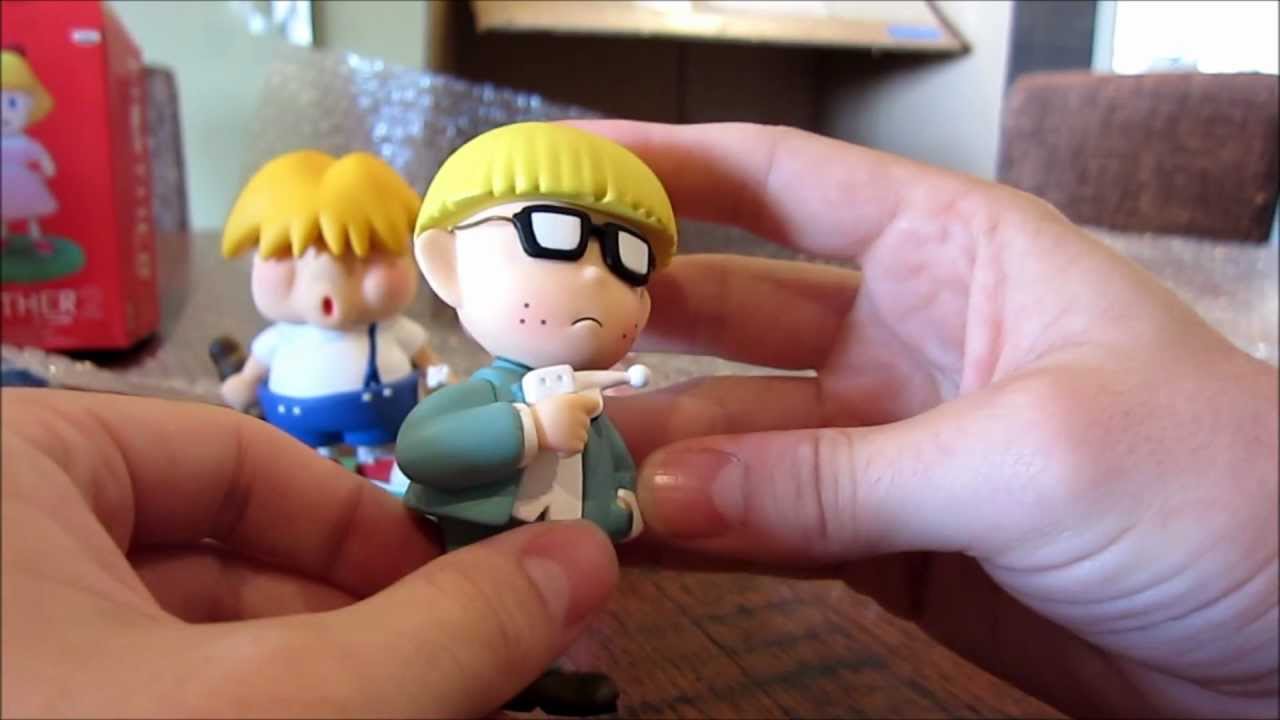 Mother 2 (Earthbound) Figures (by Banpresto) Unboxing pt. 1 (Ness ...