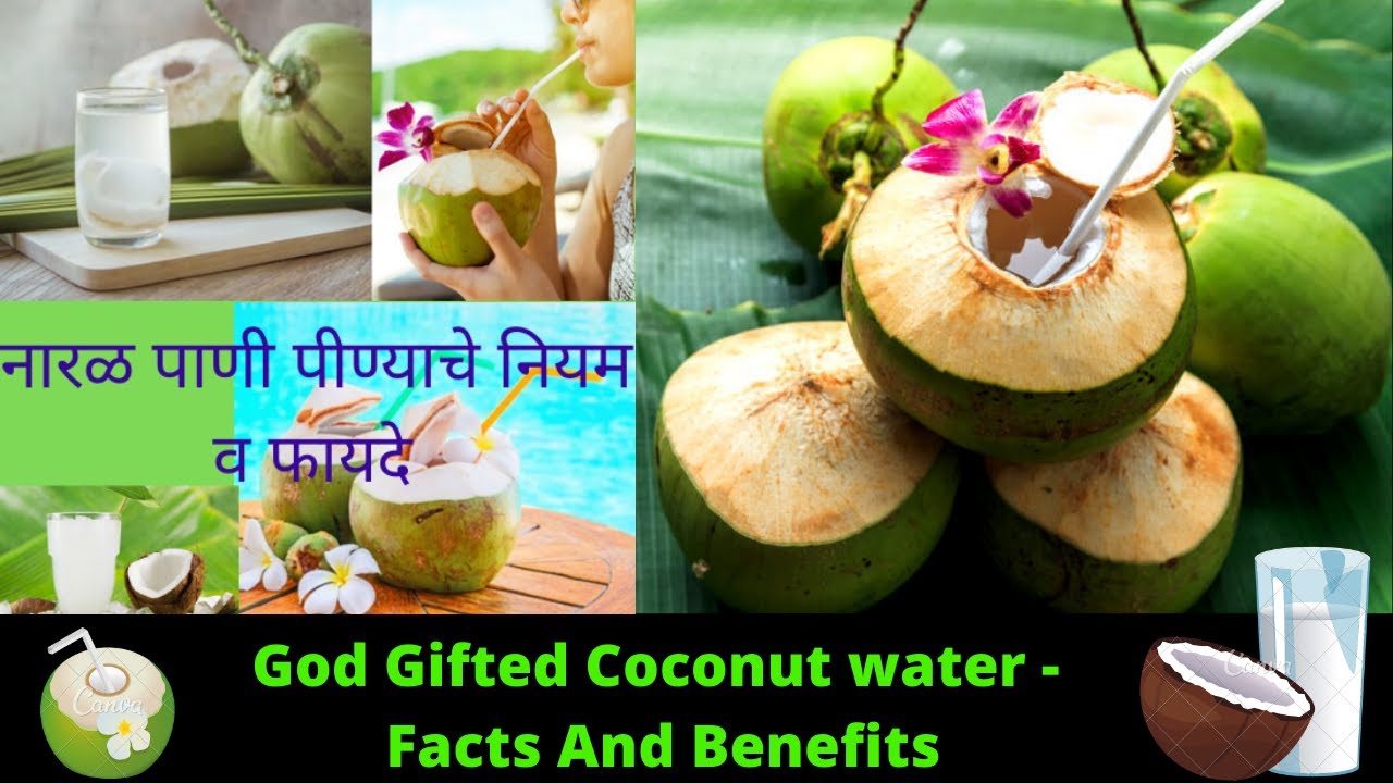 Coconut water Benefits and facts /नारळ पाणी पीण्याचे फायदे आणि नियम ...