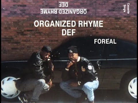 Organized Rhyme – Def (1991, Vinyl) - Discogs