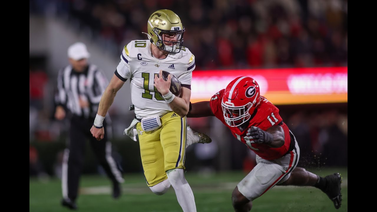 Haynes King and Kyle Efford after loss to Georgia - YouTube