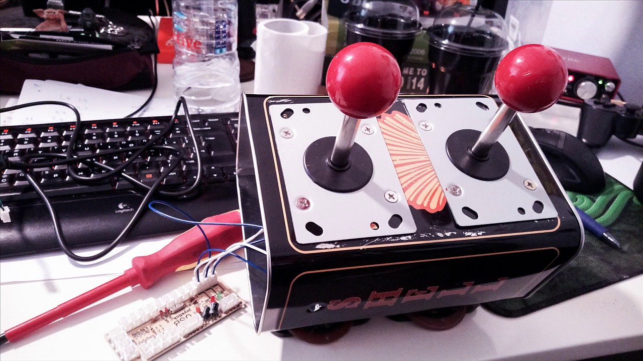 DIY Handbrake and sequential gear shift for sim racing from Arcade ...