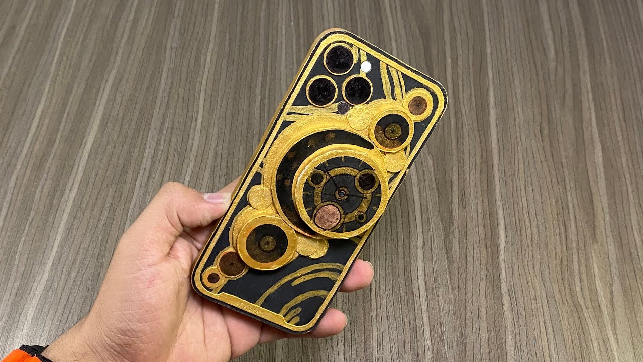 How to make iPhone 14 Pro Max of 60,000$ out of cardboard | Tutorial ...