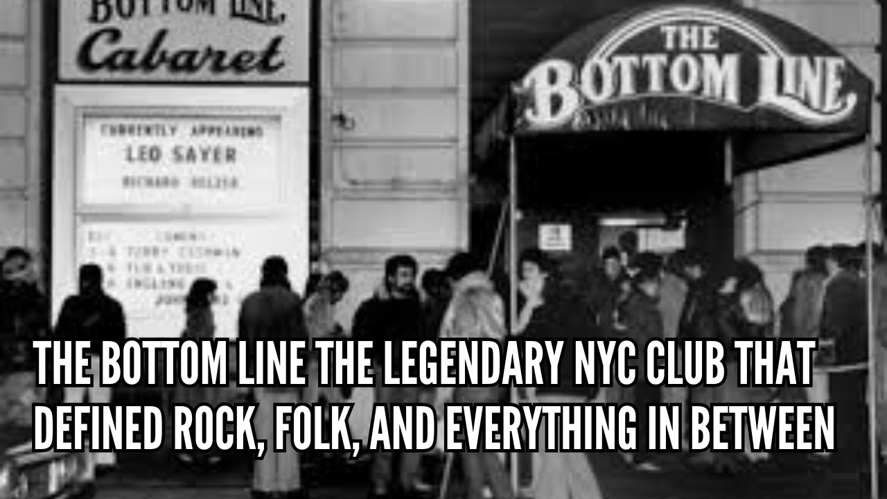 The Bottom Line The Legendary NYC Club That Defined Rock, Folk, and ...