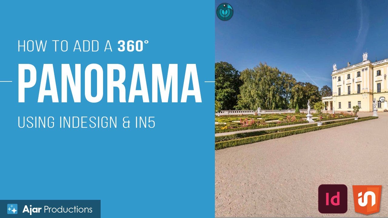 How to Add a 360 Panorama to Your Flipbook, Scrolling Site, or Digital Document - YouTube