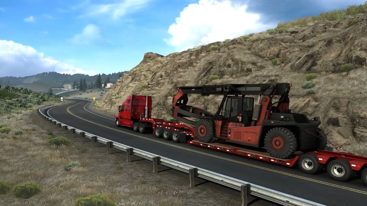 Volvo VNL 2014 780 - American Truck Simulator | LOG STACKER DELIVERY ...