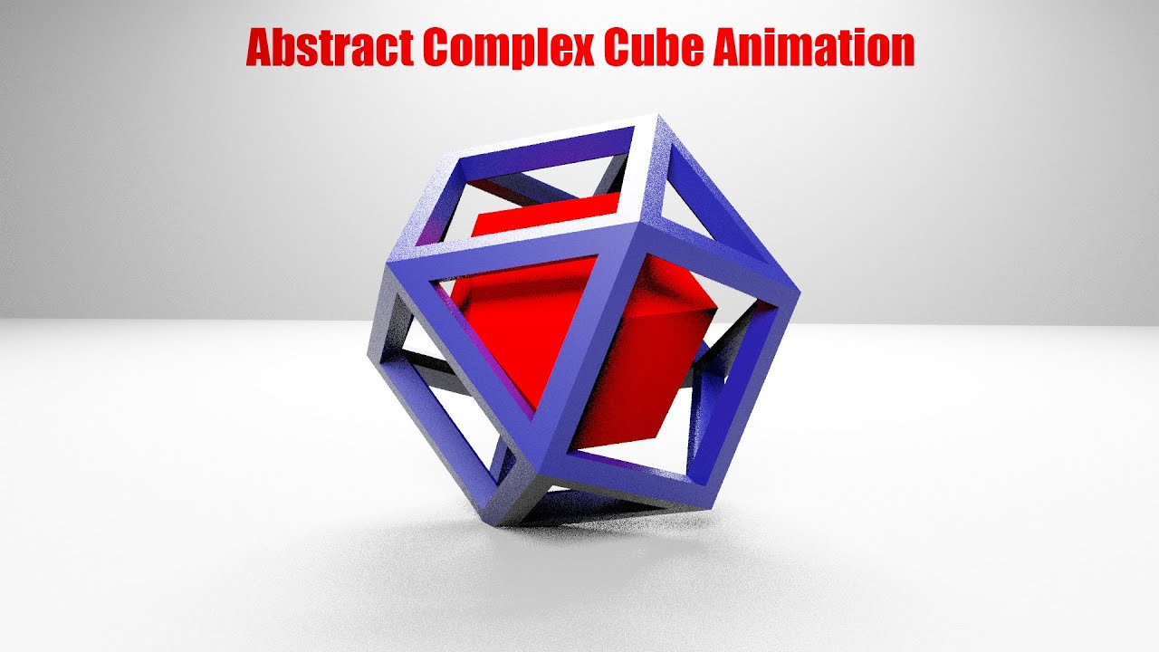 Abstract Complex Cube Animation in Maya 2022 Tutorial - YouTube