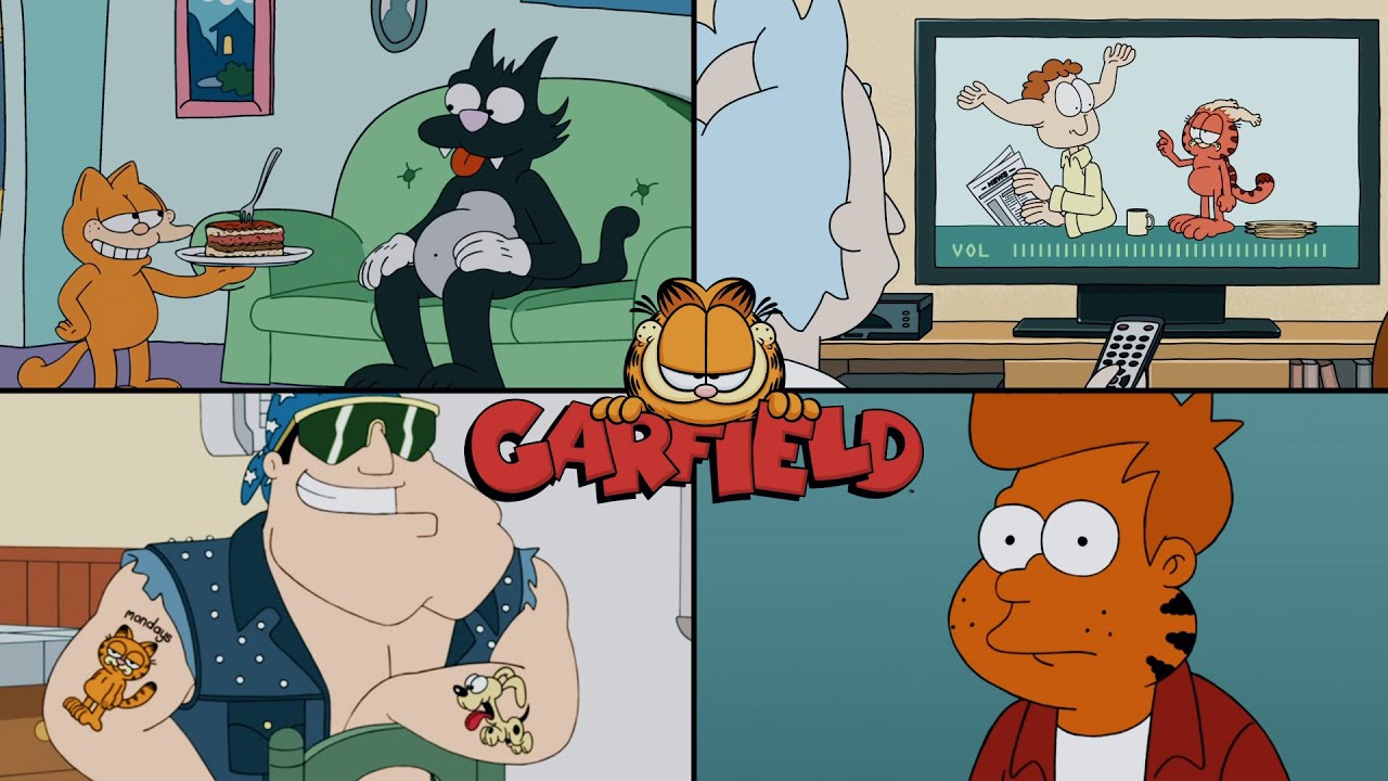 🐱40 Referencias a GARFIELD - YouTube