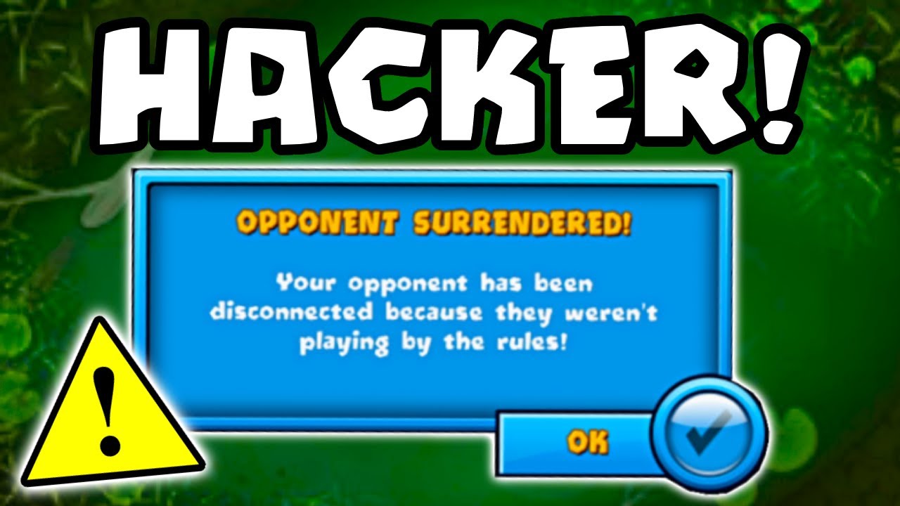 So I found a HACKER in Bloons TD Battles... - YouTube