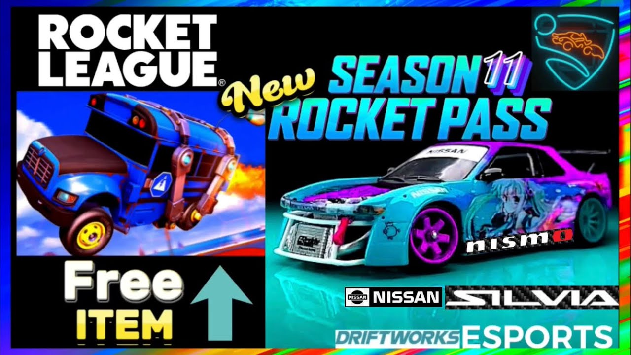 Rocket League’s NEW [SEASON 11 ROCKET PASS] + FORTNITE COLLAB!!! # ...