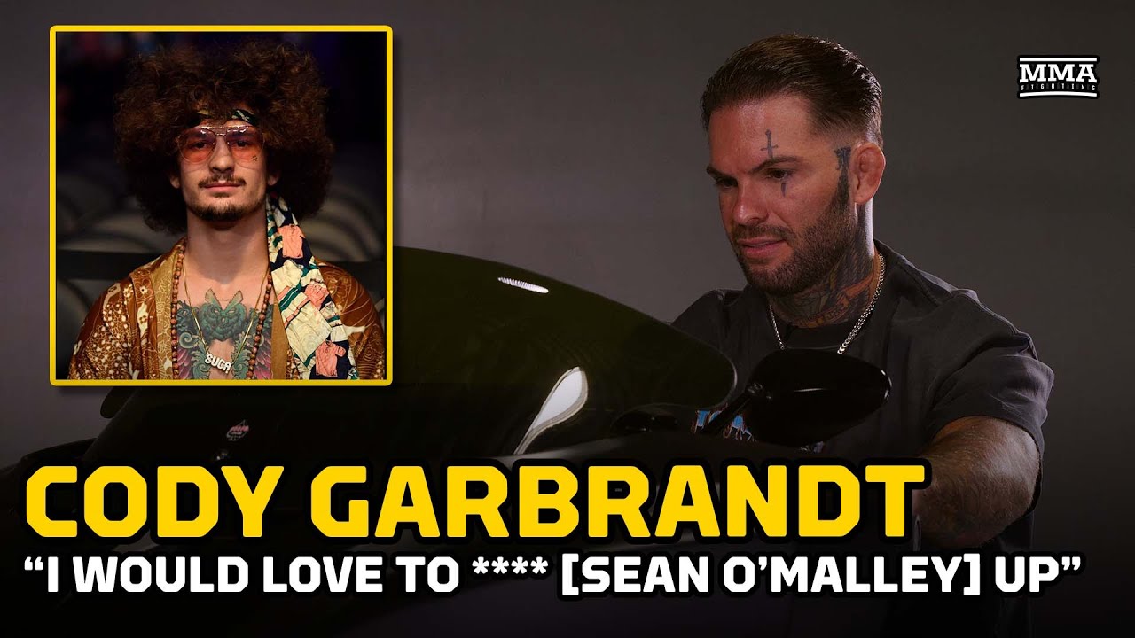 Cody Garbrandt REACTS To Sean O'Malley's Comments , Getting Custom ...