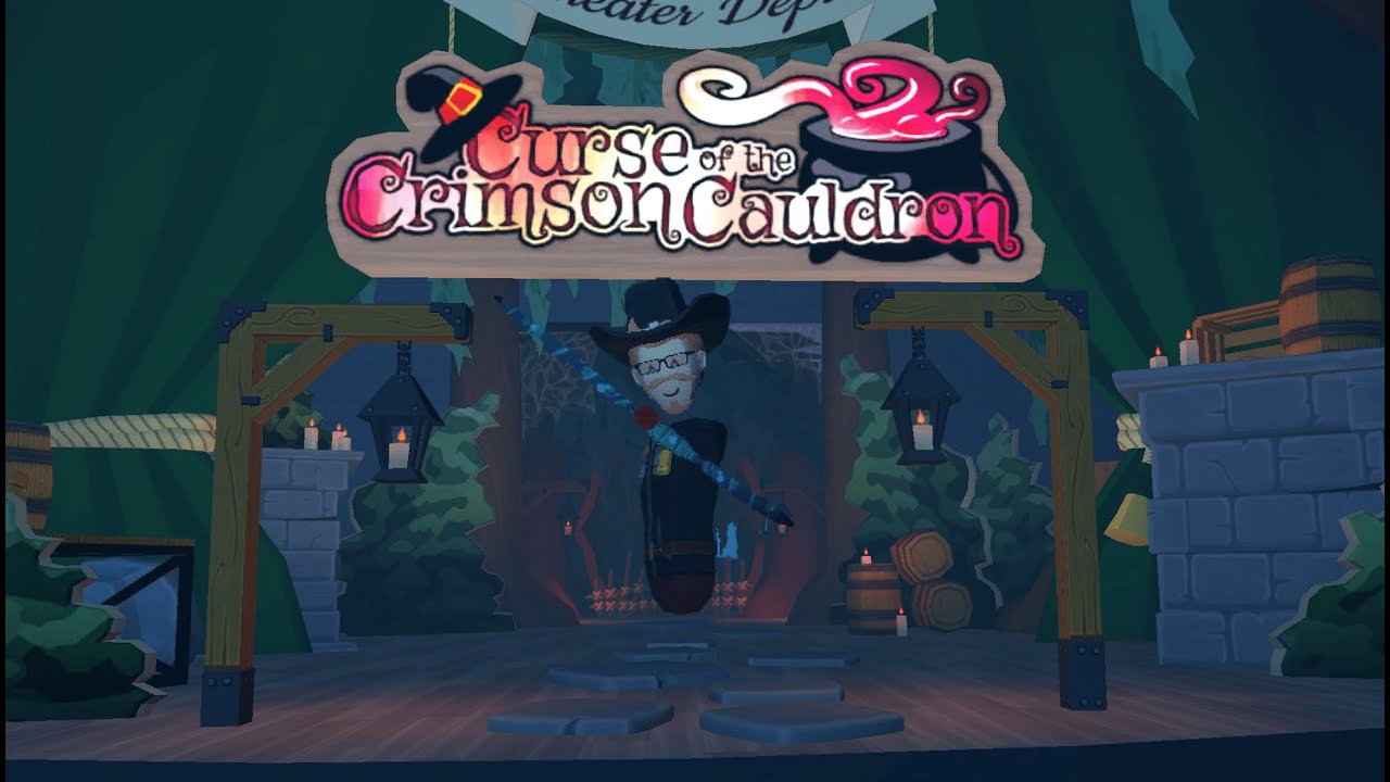 Defeating Crimson Cauldron in Rec Room - YouTube