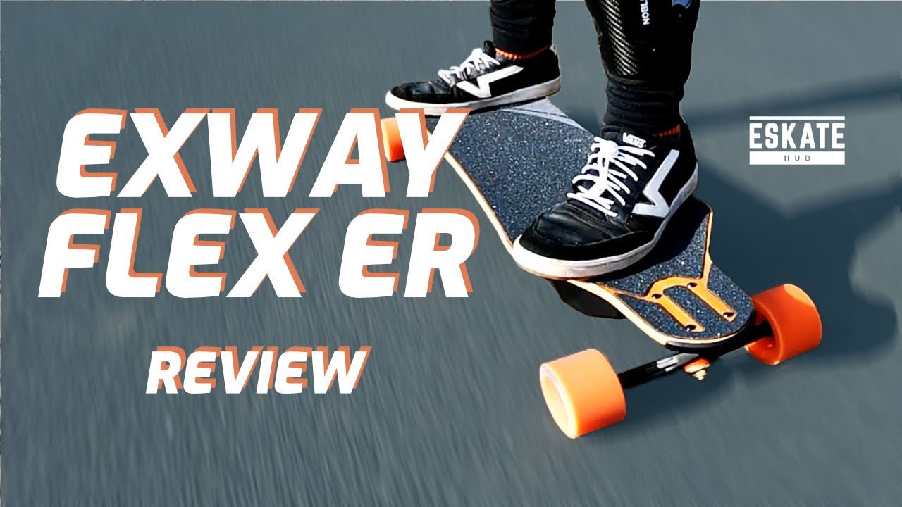 The Most Comfortable Commuter Electric Skateboard - Exway Flex ER ...