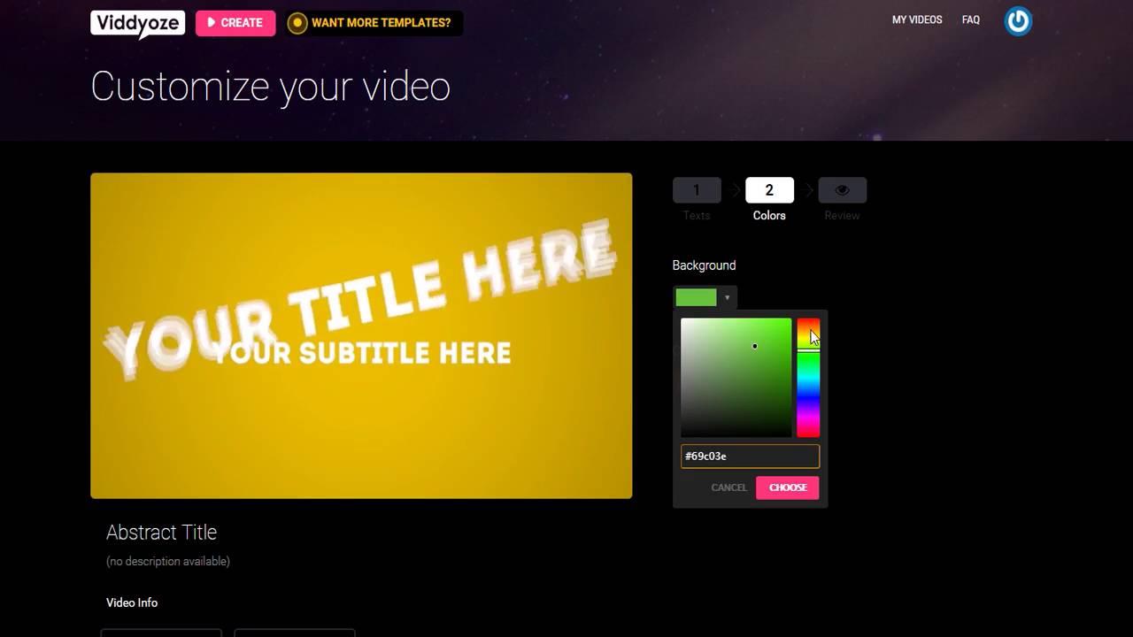 Viddyoze 2 Review: Video Intros, Outros, Logo Stingers in Seconds - YouTube
