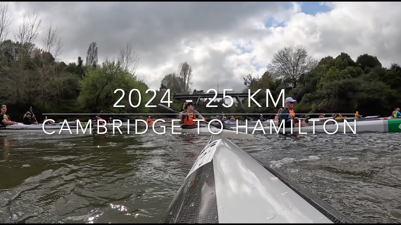Cambridge to Hamilton River Race 2024 - YouTube