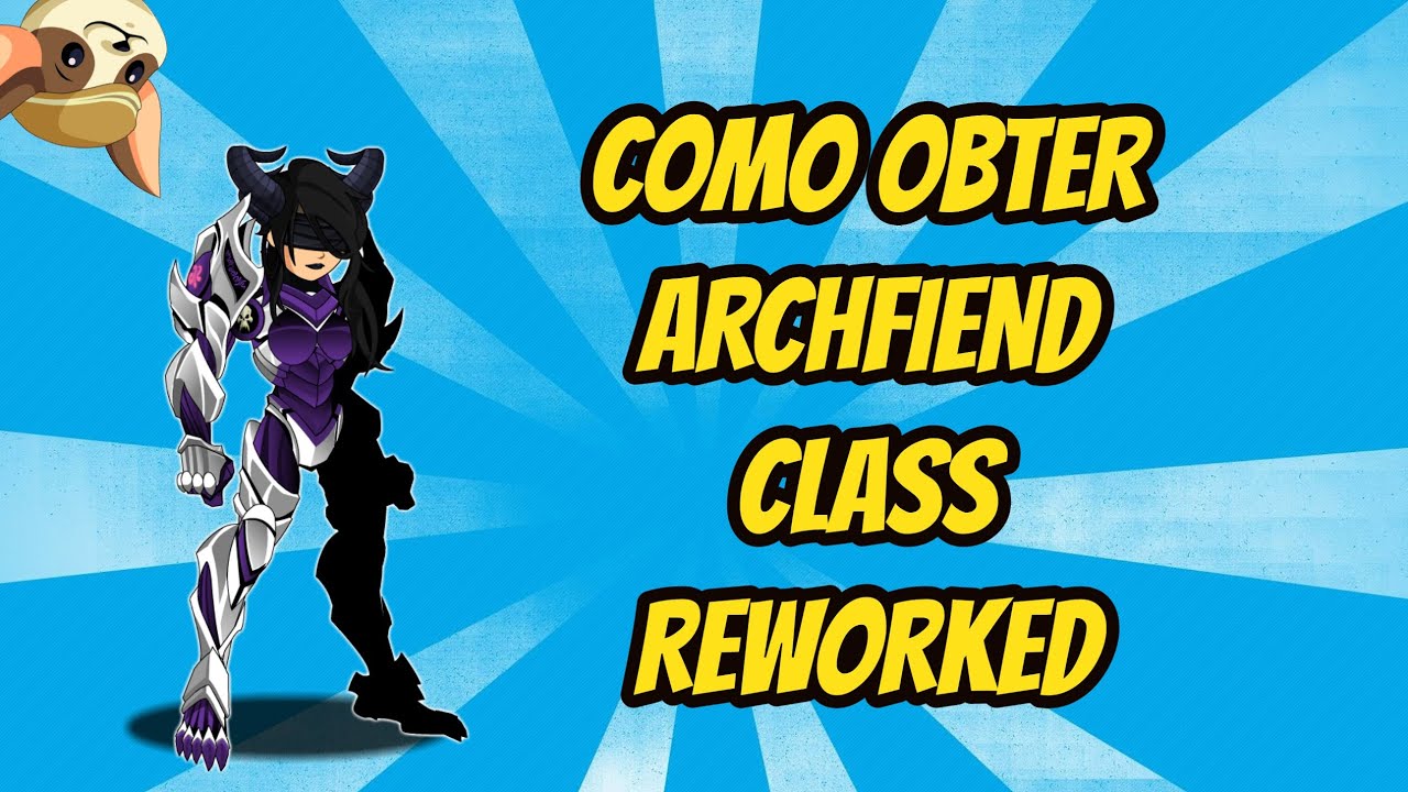 [AQW] Como Obter Archfiend Class (Nulgath's Birthday 2022) - YouTube