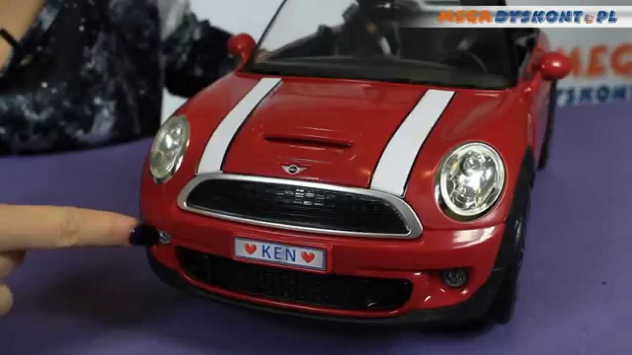 Barbie and Ken My Cool Mini Cooper Convertible / Samochód Kena ...
