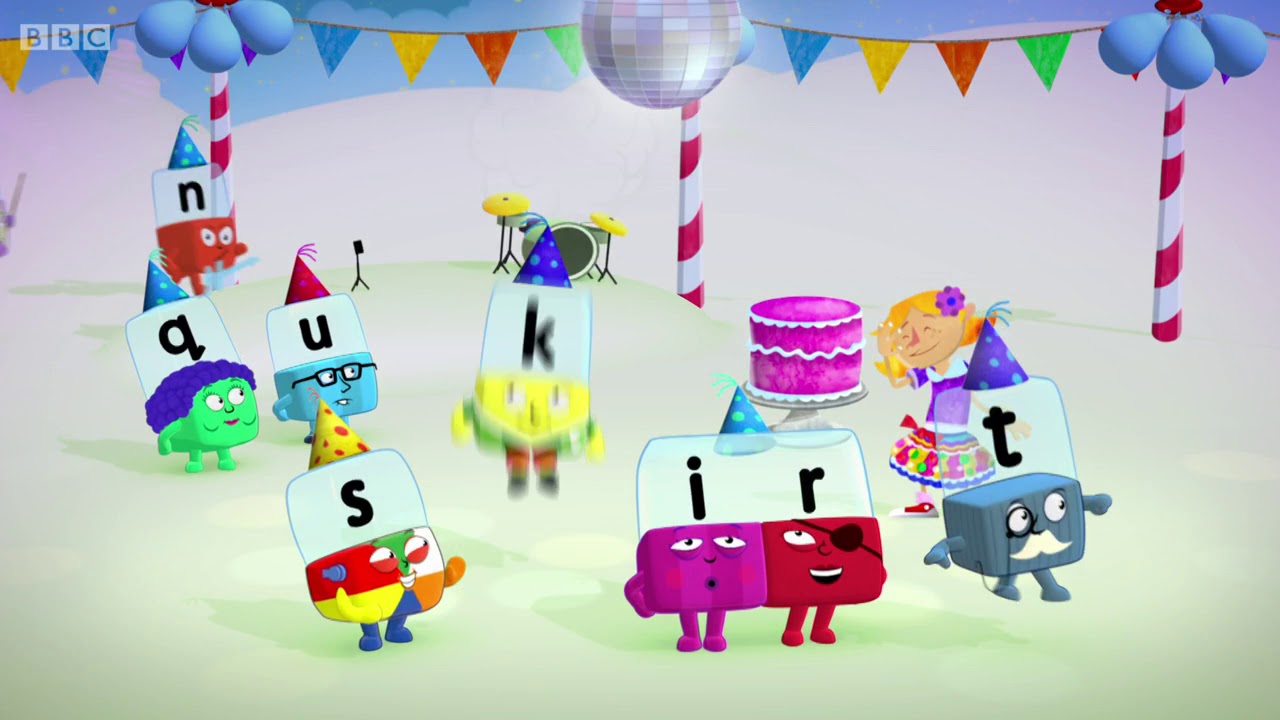 Alphablocks S04E12 Birthday Girl - YouTube