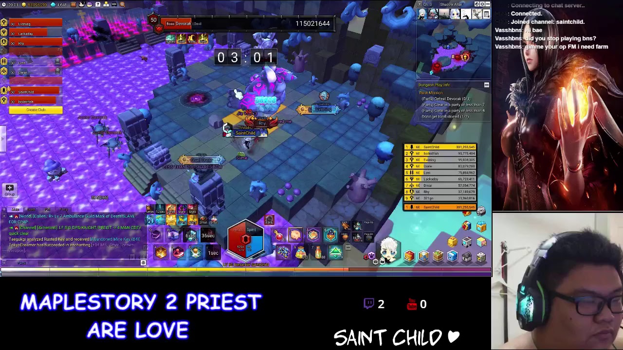 MAPLESTORY 2 PRIEST ARE LOVE - YouTube