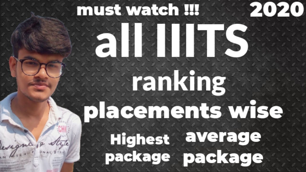 all iiits placements || iiits || iiits ranking || iiits highest and ...