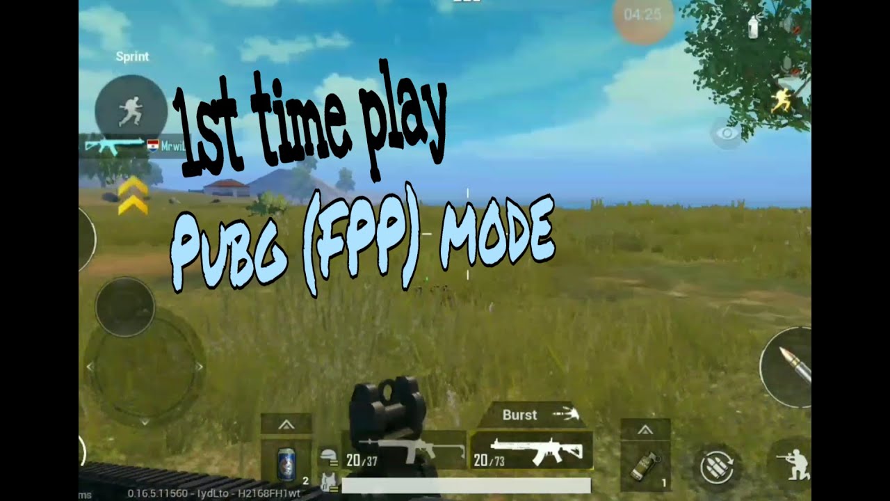 1st time play Pubg (FPP) Mode.😯 - YouTube
