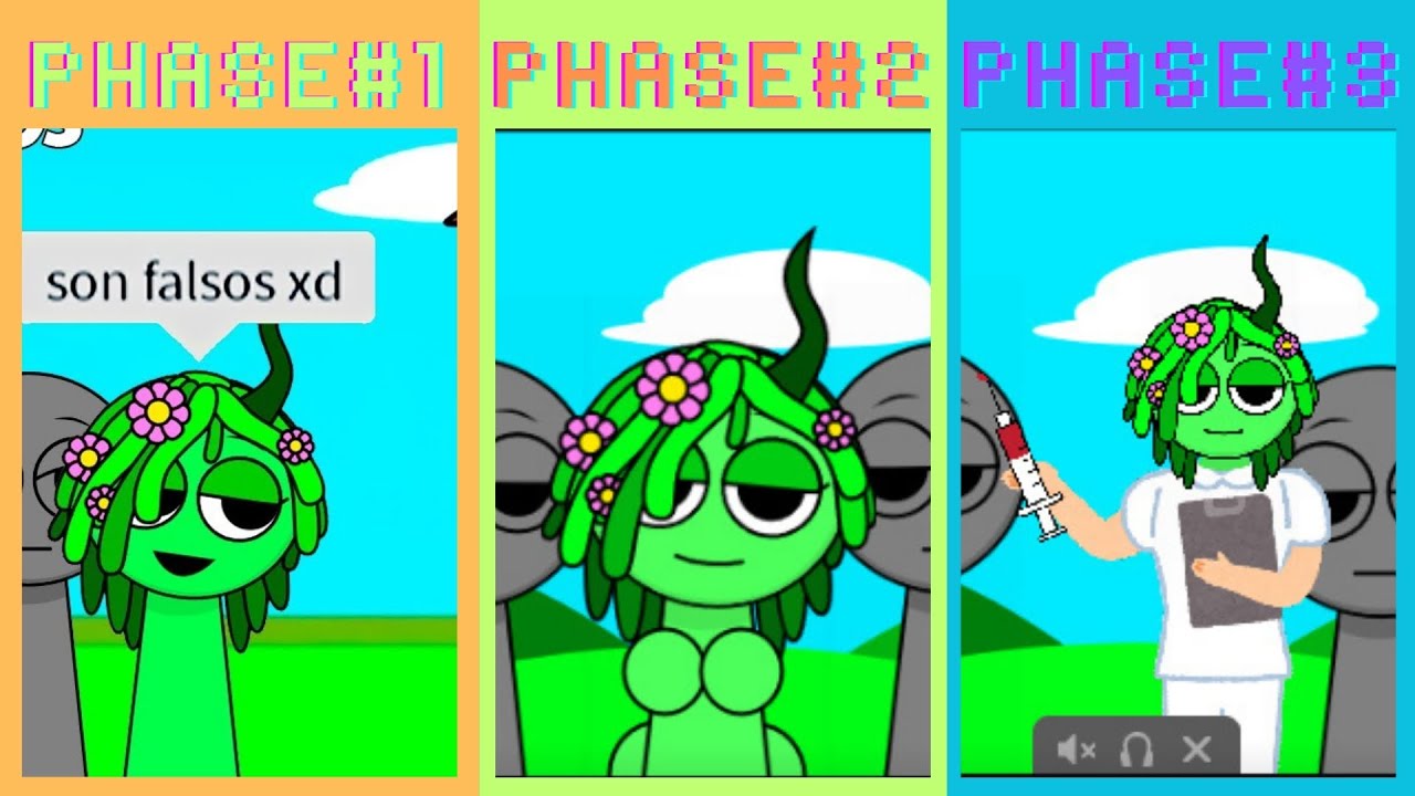 All Phases of DURPLE in New SUS Incredibox Sprunki : From Phase 1 to ...