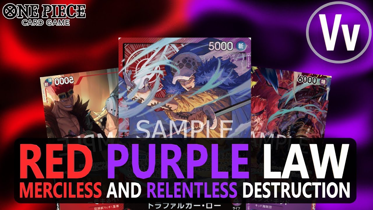 One Piece TCG: A Comprehensive Deep Dive into Red Purple Law, This Deck ...