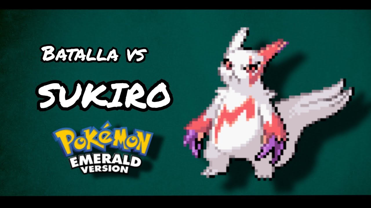 Vs Sukiro | Batalla Amistosa | Pokémon Esmeralda | Emu PIZZABOY GBA PRO ...
