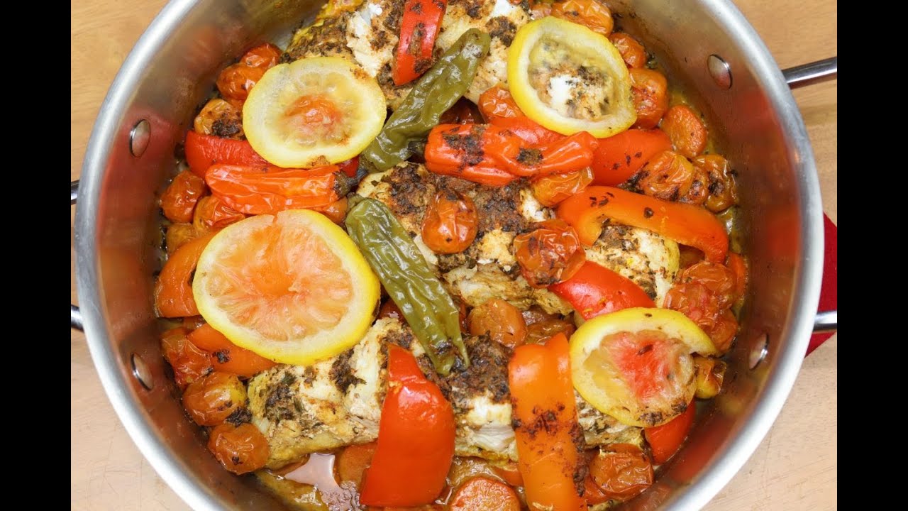 One Pan White Fish (Conger Eel fillets) and Veggies - Pot-au-Feu Congre ...