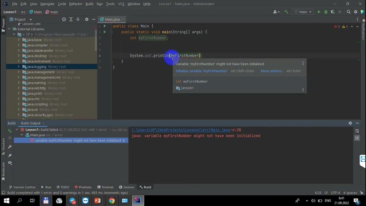 Java offline darsliklar - Lesson1_6 - YouTube