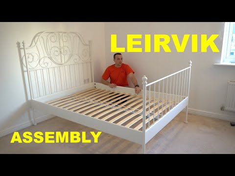 IKEA LEIRVIK bed instructions