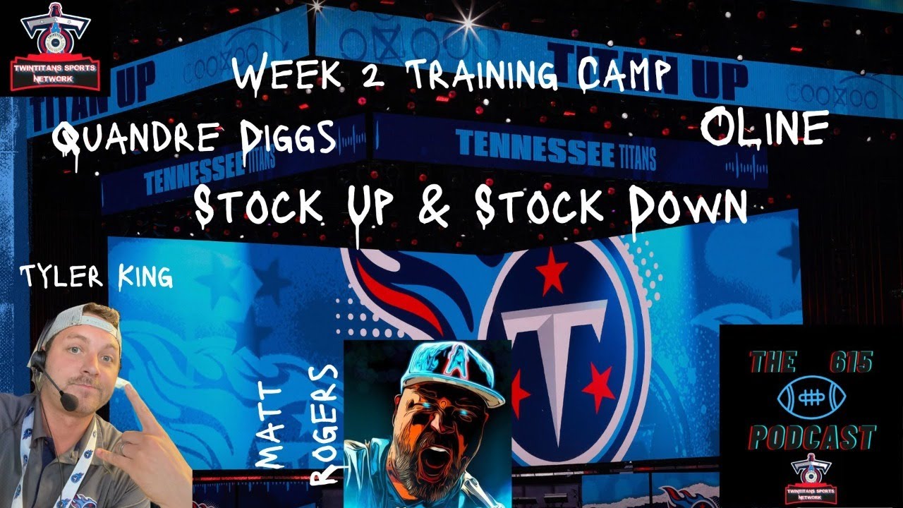 Week 2 Training Camp, Quandre Diggs, OLine, Stock Up & Stock Down - YouTube
