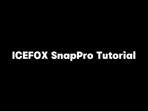 New Upgrade ICEFOX Action Camera-SnapPro APP Tutorial Part 2 - YouTube