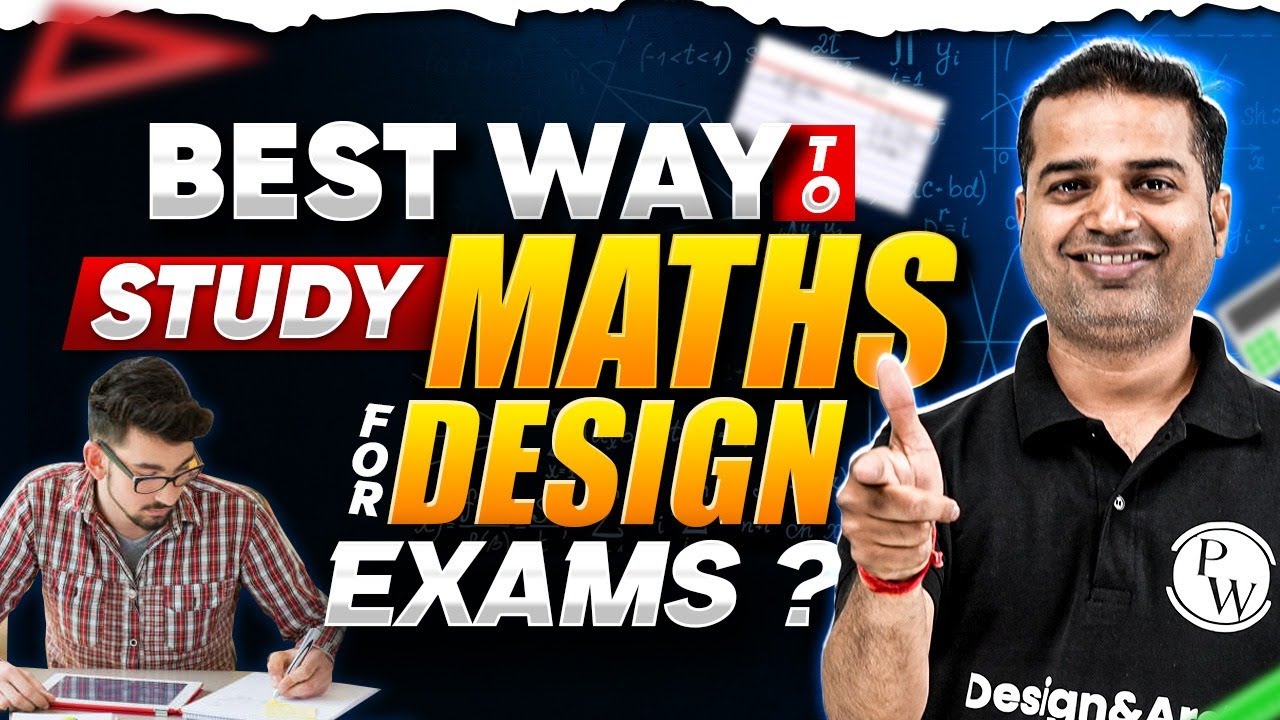 Best Way To Study Maths for Design Exams? | Design Exam Preparation ...