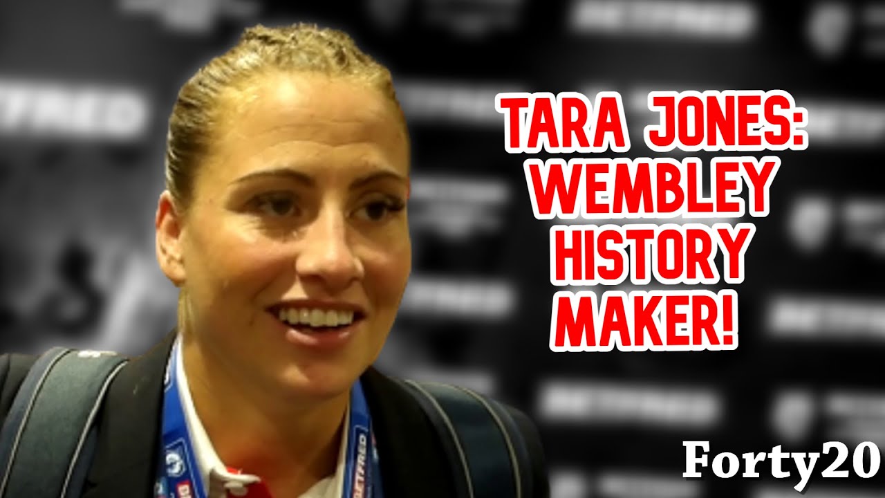 St. Helens' Tara Jones: Wembley History Maker - Forty20 TV - YouTube