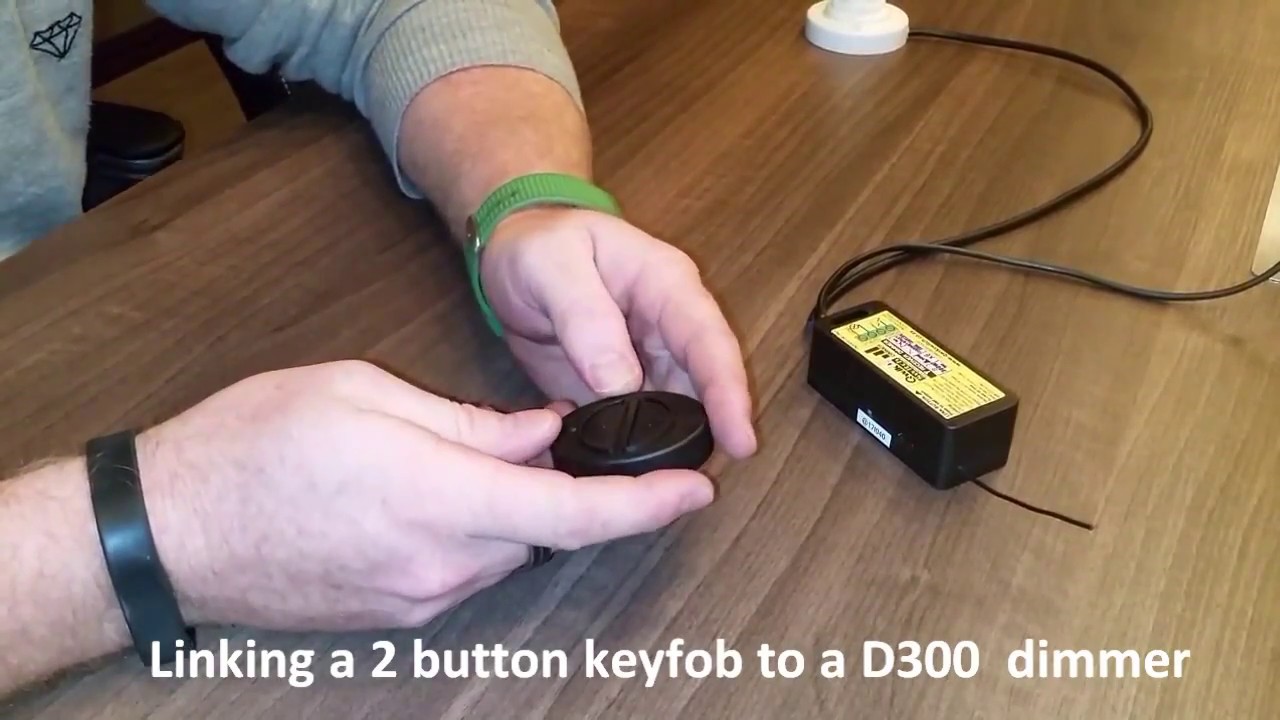 Qwik Swicth key fob linking procedure - YouTube