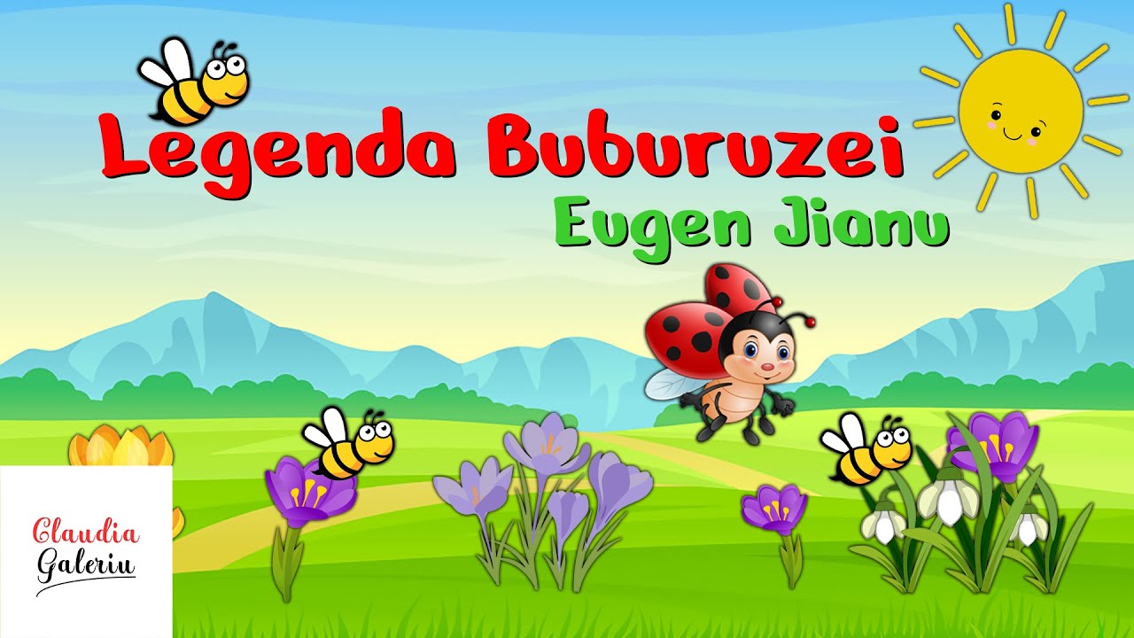 Legenda Buburuzei Eugen Jianu | Povesti despre Insecte | Povesti de ...