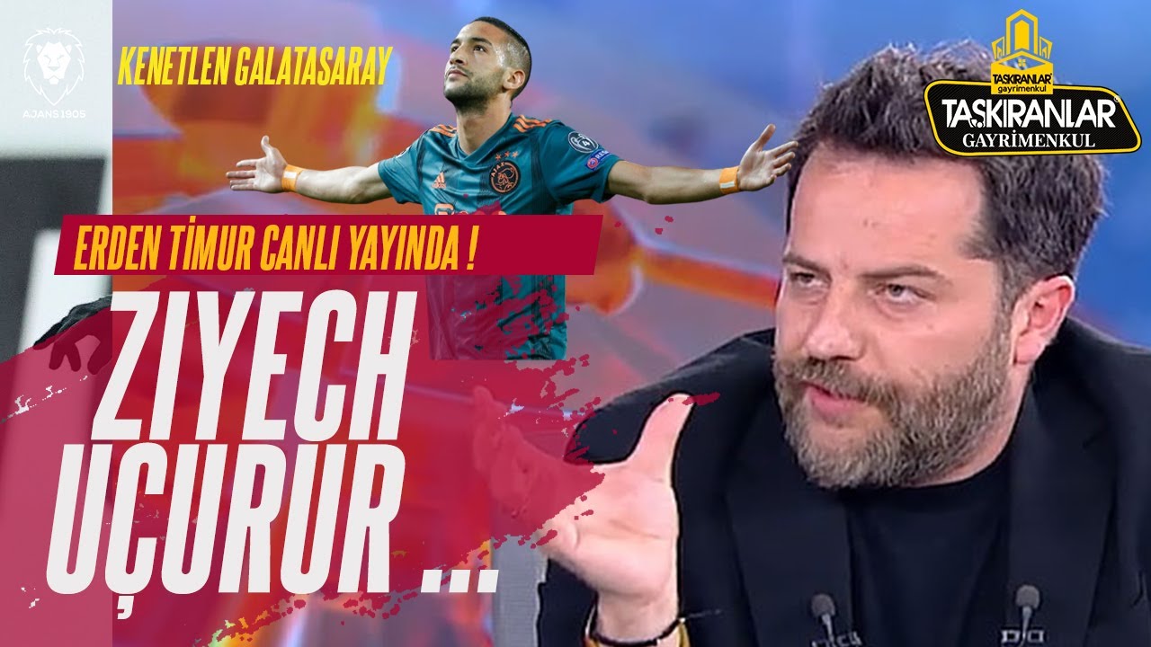 ERDEN TİMUR CANLI YAYINDA | ZIYECH UÇURUR | GALATASARAY BİRLİK YEMEĞİ ...